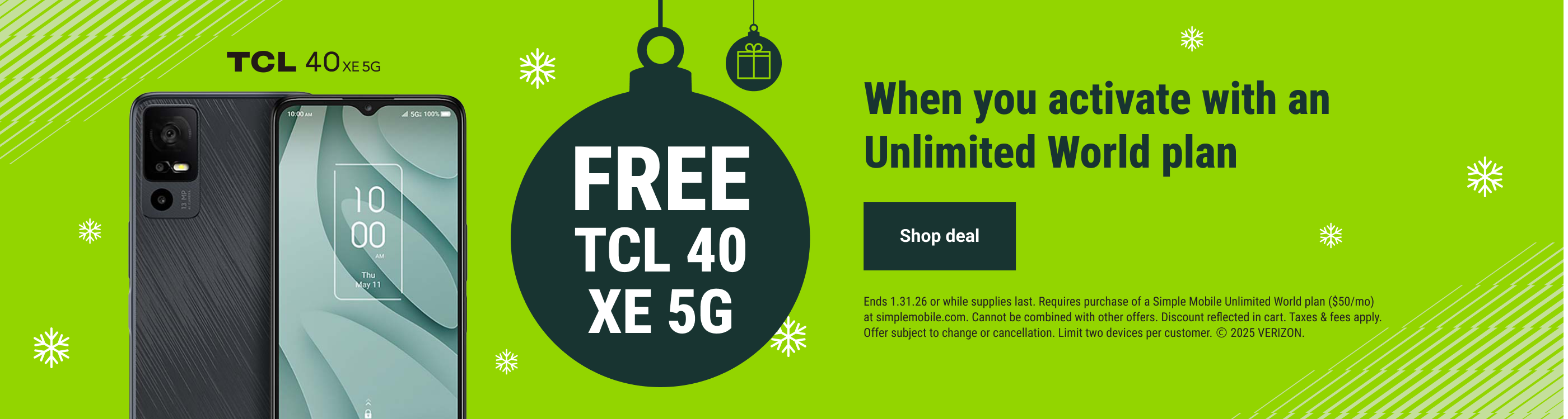 Unlimited Mobile: No Contract Cell Phone & Plans | Simple Mobile